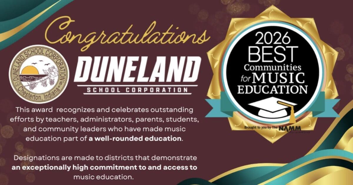 DSC Named 2025 Best Community for Music Education